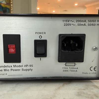 Soundelux U95 Vintage David Bock Tube Microphone | Reverb