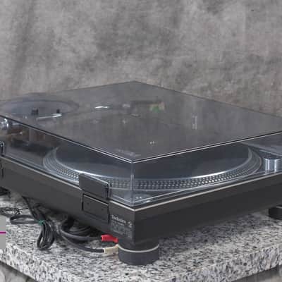 Technics SL-1200MK5 Black Direct Drive DJ Turntable in Very | Reverb