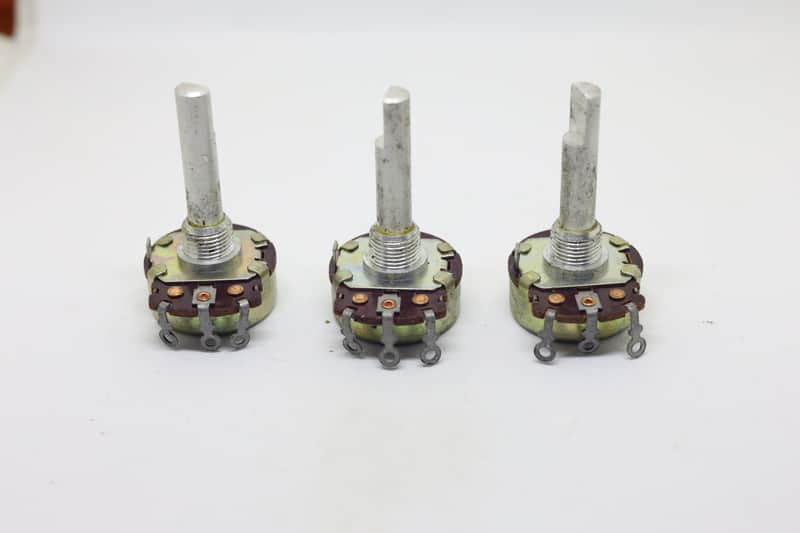 3x pot anni '60 250k log | Reverb