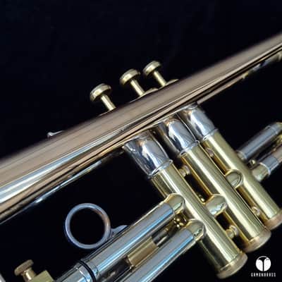 F.E. Olds Recording Offset valves trumpet gamonbrass | Reverb