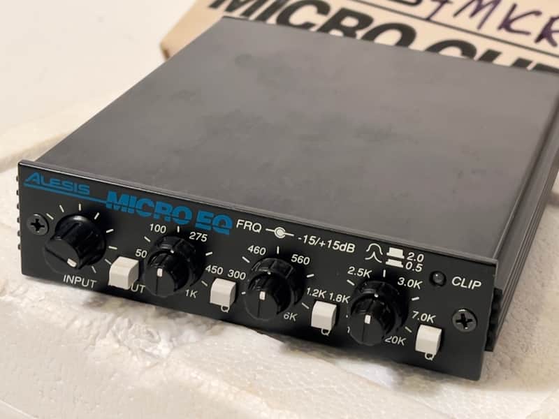 Alesis Micro EQ Parametric Equalizer w/ power supply - made | Reverb