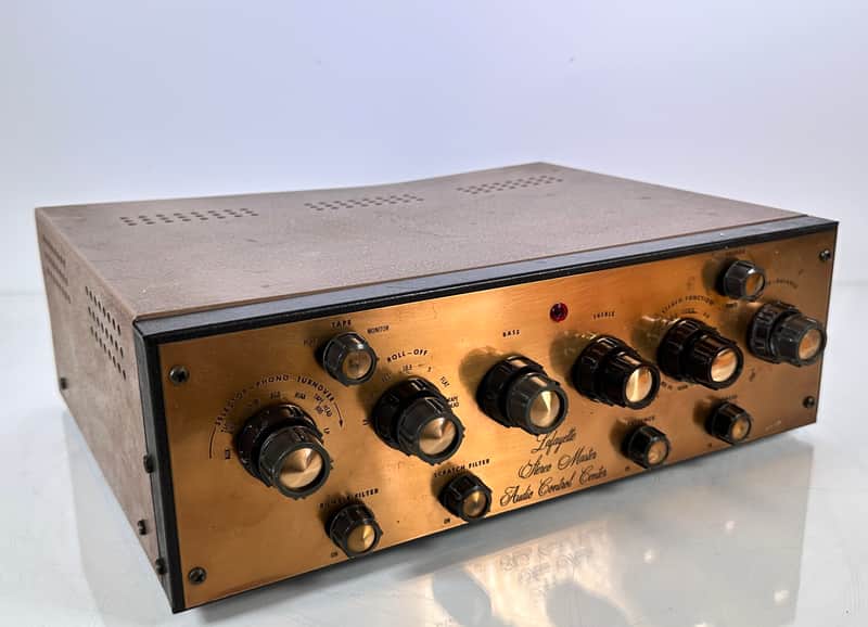 Lafayette KT600 Vintage Tube Stereo Master Preamplifier | Reverb