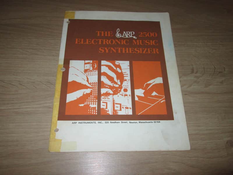 ARP 2500 Original Synthesizer Catalog – 1972 | Reverb Bulgaria