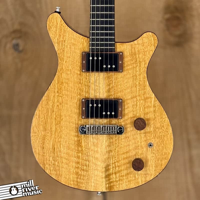Stol Stolbucker Custom Electric Black Limba & African | Reverb
