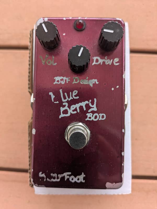 Bearfoot FX Blue Berry BOD 2010s - Red | Reverb