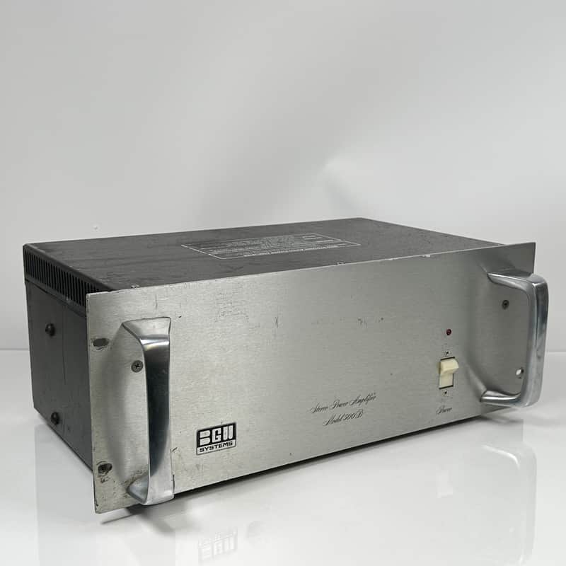 Vintage BGW 500D Mono/Stereo Power Amplifier | Pro Audio Amp | Reverb