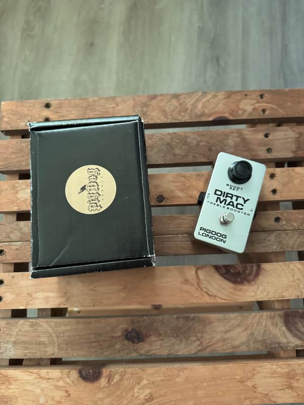 2020 PigDog Dirty Mac Treble Booster Effects Pedal by Steve | Reverb