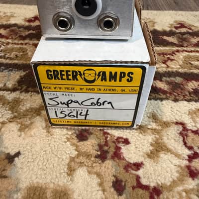 Greer Supa Cobra Overdrive 2020s - Black | Reverb