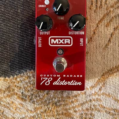 MXR M78 Custom Badass '78 Distortion 2011 - Present - Red | Reverb