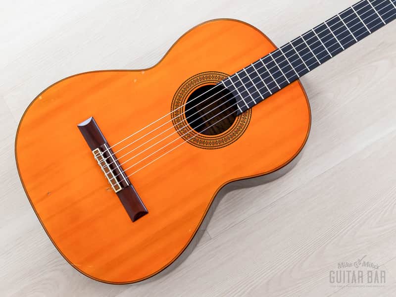 1972 Sakazo Nakade No. 1000G Vintage Classical Guitar German | Reverb