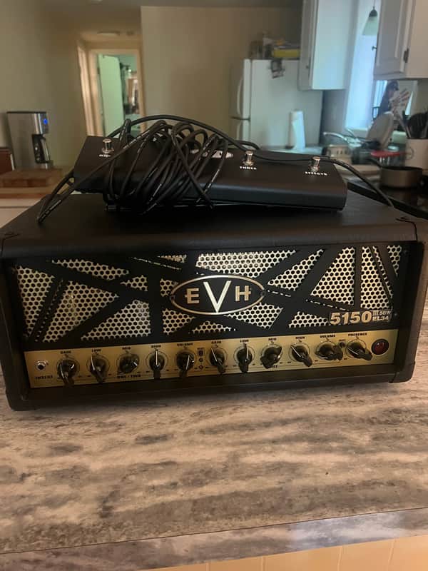 EVH 5150 III EL34 3-Channel 50-Watt Guitar Amp Head 2017 - | Reverb