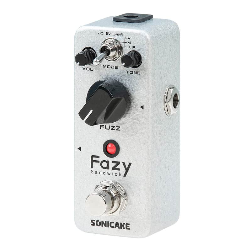 New Sonicake Fazy Sandwich Classic Fuzz Pedal Analog True | Reverb