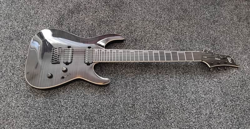 ESP LTD H1007 Deluxe - 7 string guitar, with hardcase | Reverb