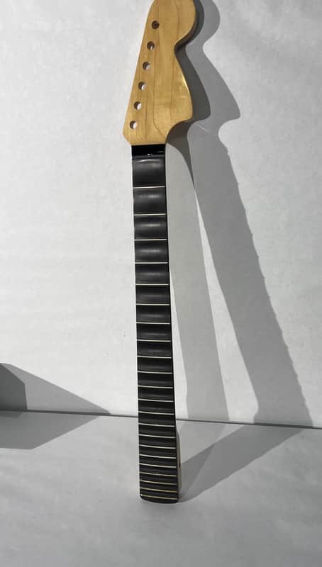 Warmoth Stratocaster Neck 2010s - SRV, Scalloped Ebony over | Reverb