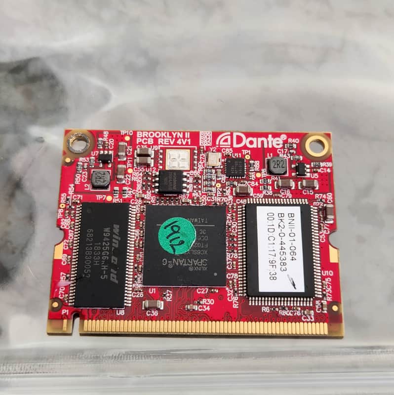 Avid Pro Tools MTRX 64 Channel IP Audio Dante Module | Reverb