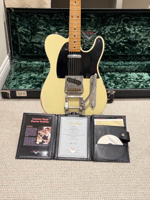 Fender Custom Shop Master Design Telecaster Relic | Reverb Australia