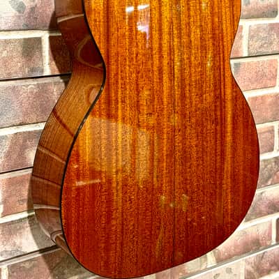 Bourgeois Custom OM Fully Torrefied Adirondack and Mahogany | Reverb