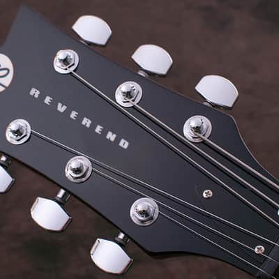 Reverend Sensei RA Lefty Guitar Wine Red Flame Maple | Reverb Latvia