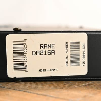 Rane DA216A 2-Input, 16-Output Distribution Line Amplifier | Reverb