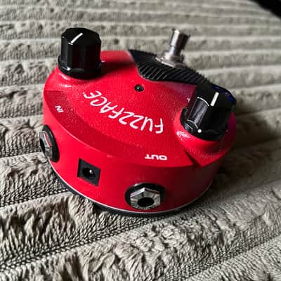 Dunlop FFM2 Germanium Fuzz Face Mini 2014 - Present - Red | Reverb