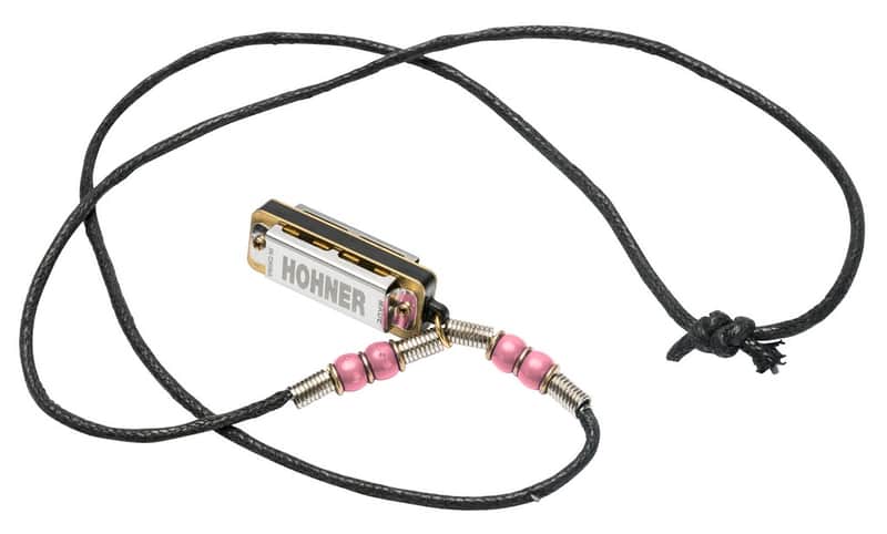 HOHNER MINI HARP NECKLACE PINK | Reverb