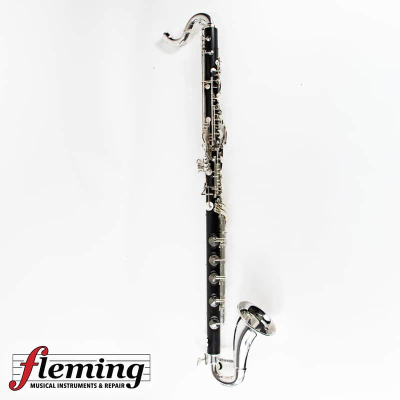 Backun Model Q Bass Clarinet Low C, Grenadilla, Silver-Plated | Reverb