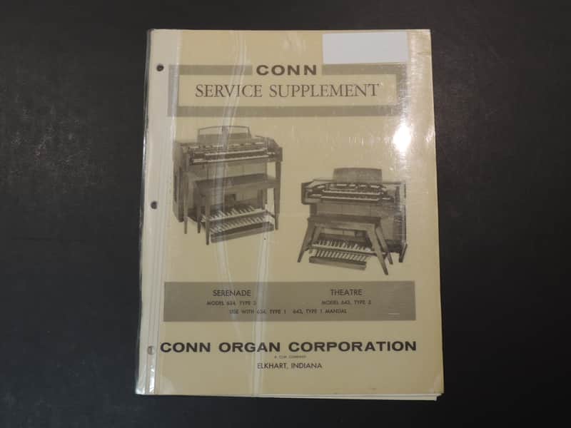 Conn Serenade Model 634 Type 3 & Theatre Model 643 Type 3 | Reverb