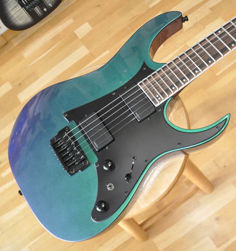 IBANEZ RG631ALF BCM Blue Chameleon / RG Axion Label Series / | Reverb