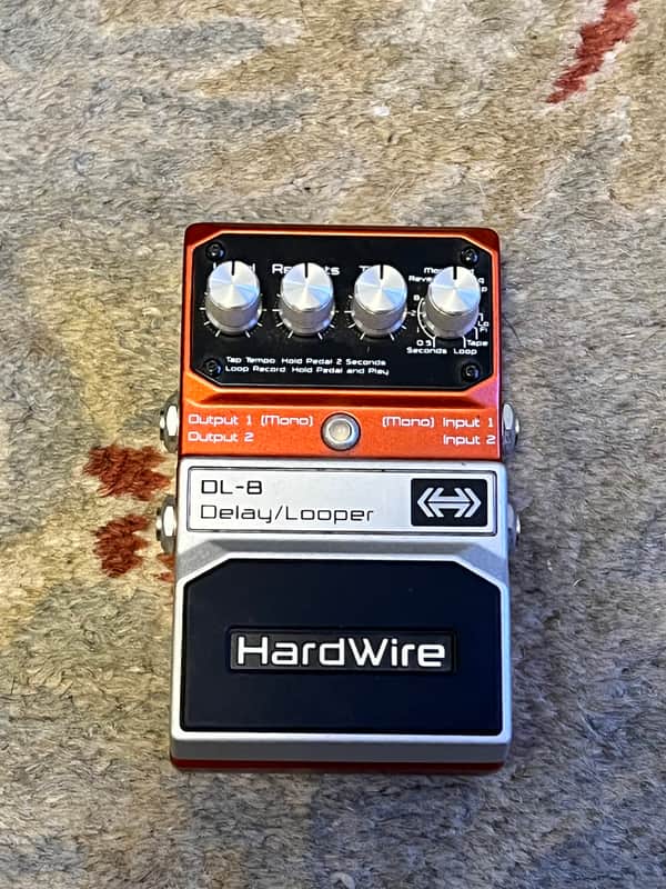 DigiTech Hardwire DL-8 Delay Looper 2010s - Orange | Reverb