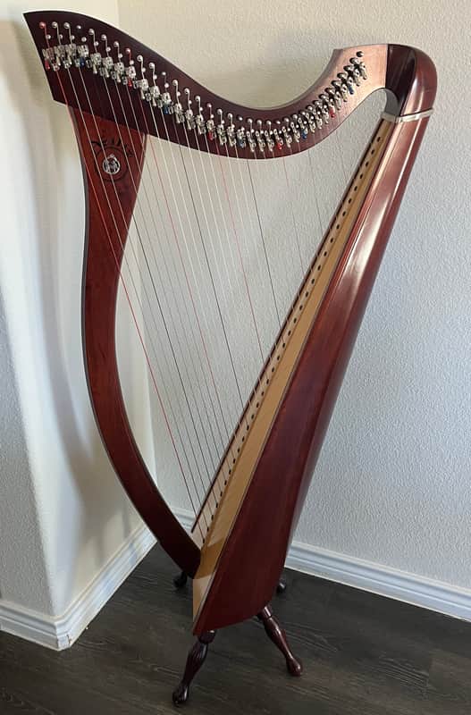 Camac Aziliz 34-String Lever Harp - Excellent Condition, Case | Reverb