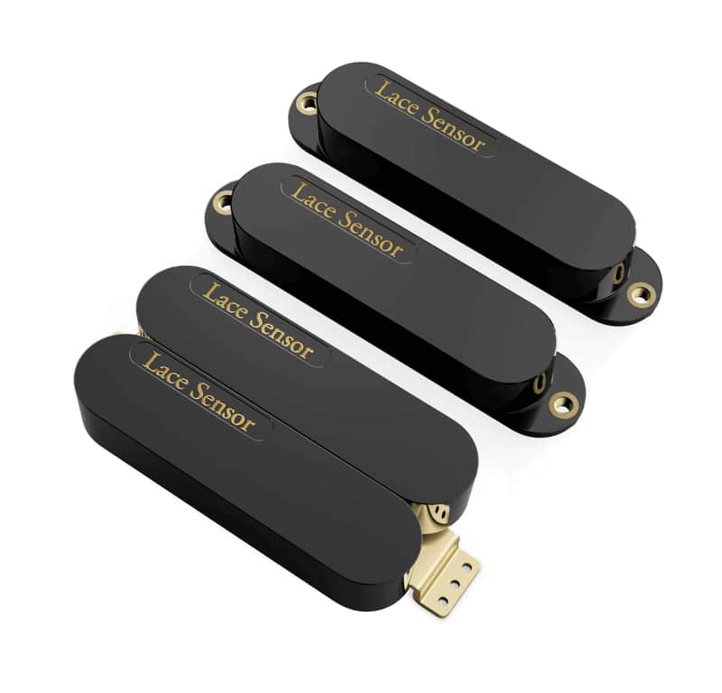 Lace Sensor Deluxe Plus Pack H/S/S Pickup Set, Black | Reverb