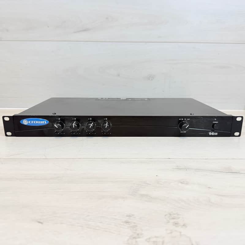 Crown 14M Commercial Rack Mixer — Installed Sound / Paging | Reverb