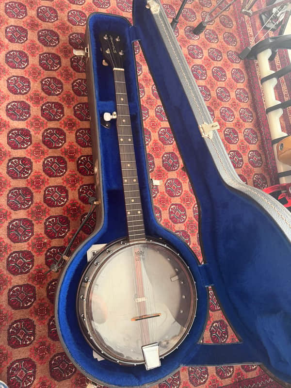 1963 Gretsch 5 string Banjo with Gretsch tuning key, case | Reverb
