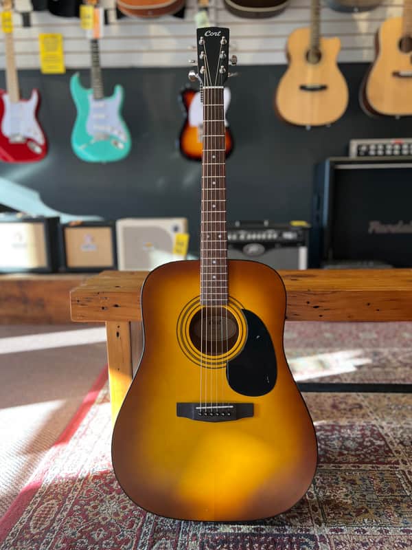 Cort Standard Series Acoustic Guitar Satin Sunburst | Reverb