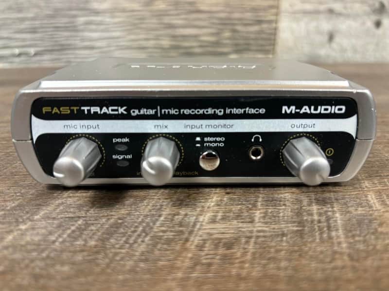 M-Audio Fast Track Guitar / Mic Recording - Used | Reverb