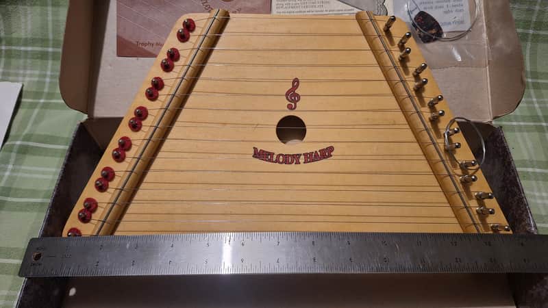 Melody Harp - Award Winning Lap Harp/Zither with 12 Song | Reverb