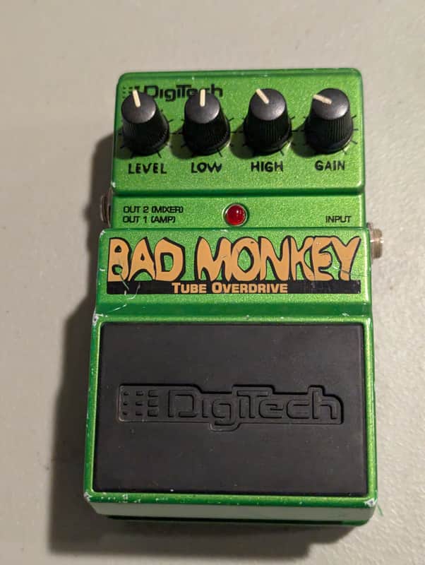 DigiTech Bad Monkey Tube Overdrive 2004 - 2016 - Green | Reverb