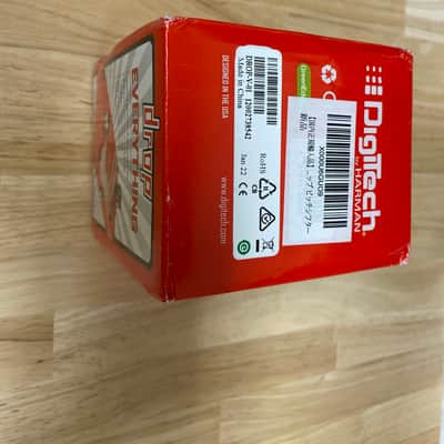 DigiTech Drop Compact Polyphonic Pitch-Shifter 2010s - Red | Reverb
