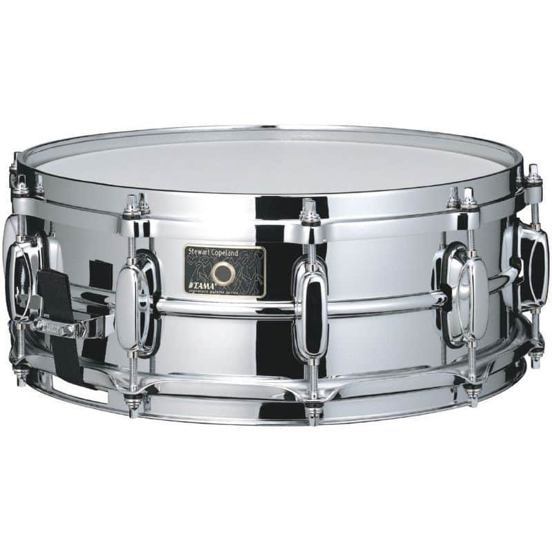Tama SC145 Stewart Copeland Signature 5x14" Brass Snare Drum | Reverb