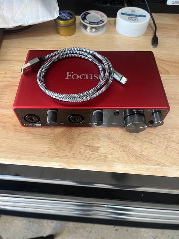 Focusrite Scarlett 4i4 4th Gen USB Audio Interface 2023 - | Reverb