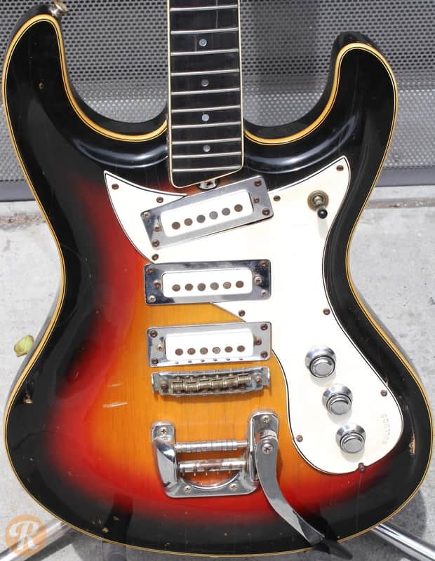 Vox Bulldog Sunburst 1966 | Reverb