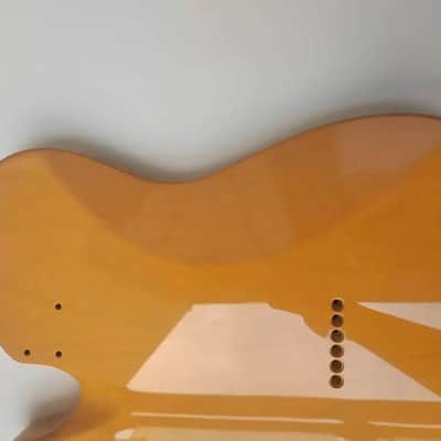 Yellow Ash Telecaster Tele Style Guitar Body | Reverb Australia