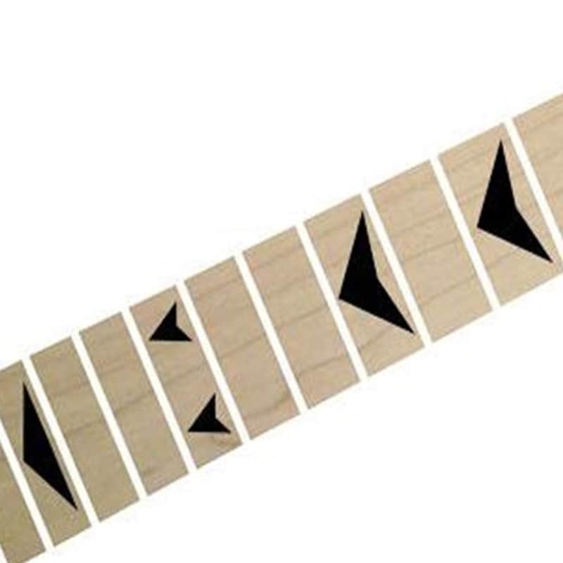 Fret Markers Inlays V Custom Black Stickers Inlays Vinyl | Reverb UK