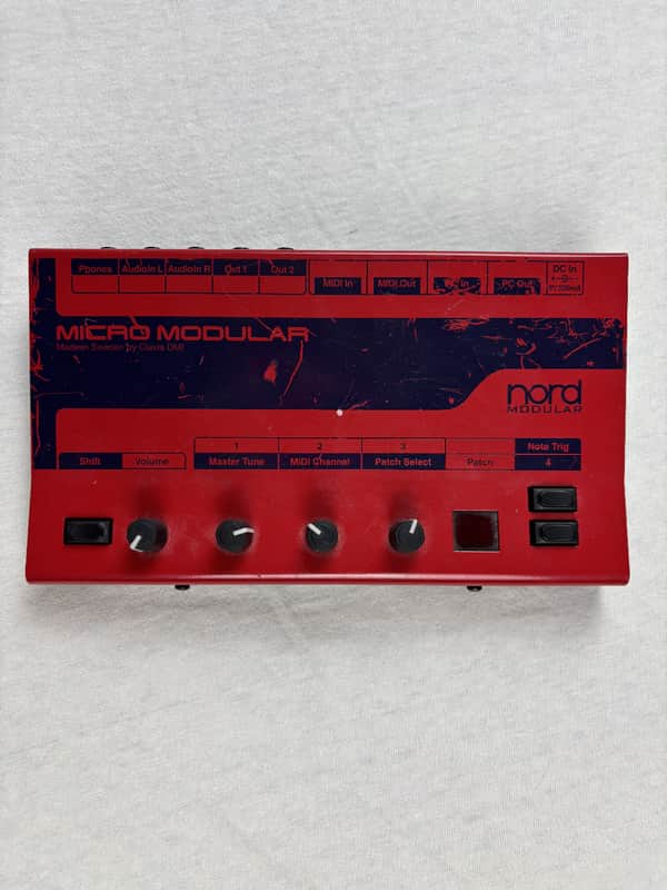 Nord Micro Modular Desktop Virtual Synthesizer 1997 - 2003 - | Reverb