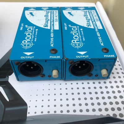 Radial StageBug SB-1 2010s - Blue | Reverb