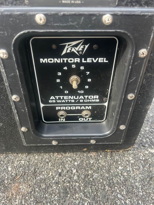 Peavey Floor Monitor Mid 90’s - Black | Reverb