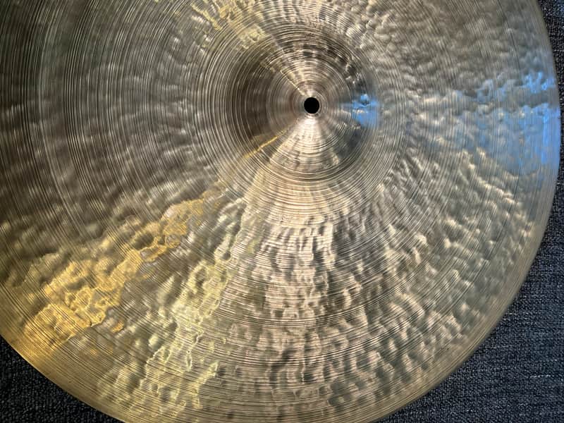 Signed Spizzichino 22" Turkish Alloy Ride cymbal 2179g | Reverb