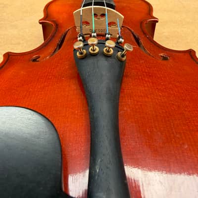 Unbranded 1/2 Size Violin Made in Czech Republic w/ Bow, Case | Reverb