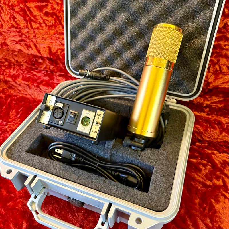 Lawson L47-MP - 24K Gold u-47 tube microphone original USA | Reverb UK