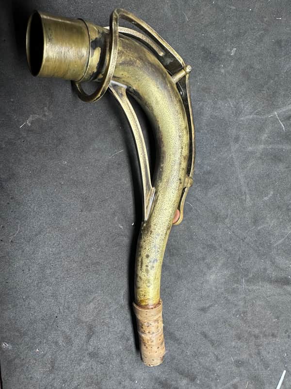 Selmer Signet Tenor Saxophone NECK 1968 - Bare Brass | Reverb